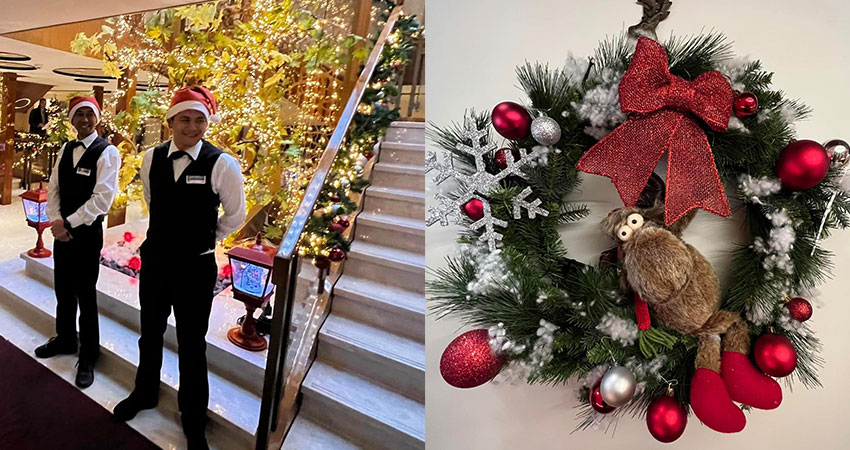 Christmas onboard